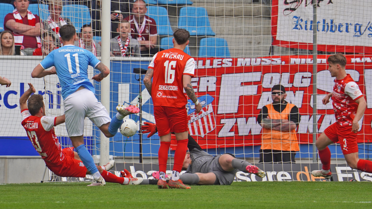 Chemnitzer FC – FSV Zwickau 2:0 (2:0) [27. Spieltag] | FSV Zwickau